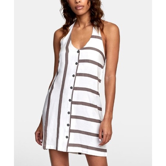RVCA | Dresses | Temp Price Nwt Rvca 9s Baby Halter Dress Only Size Small Left | Poshmark